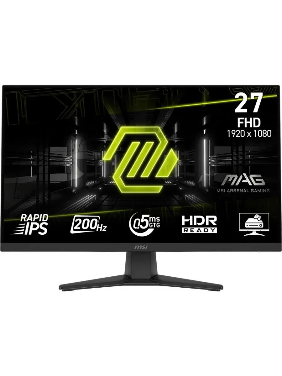 Монитор MAG 27" 272F IPS 200Hz 0.5ms 3000:1 300cd