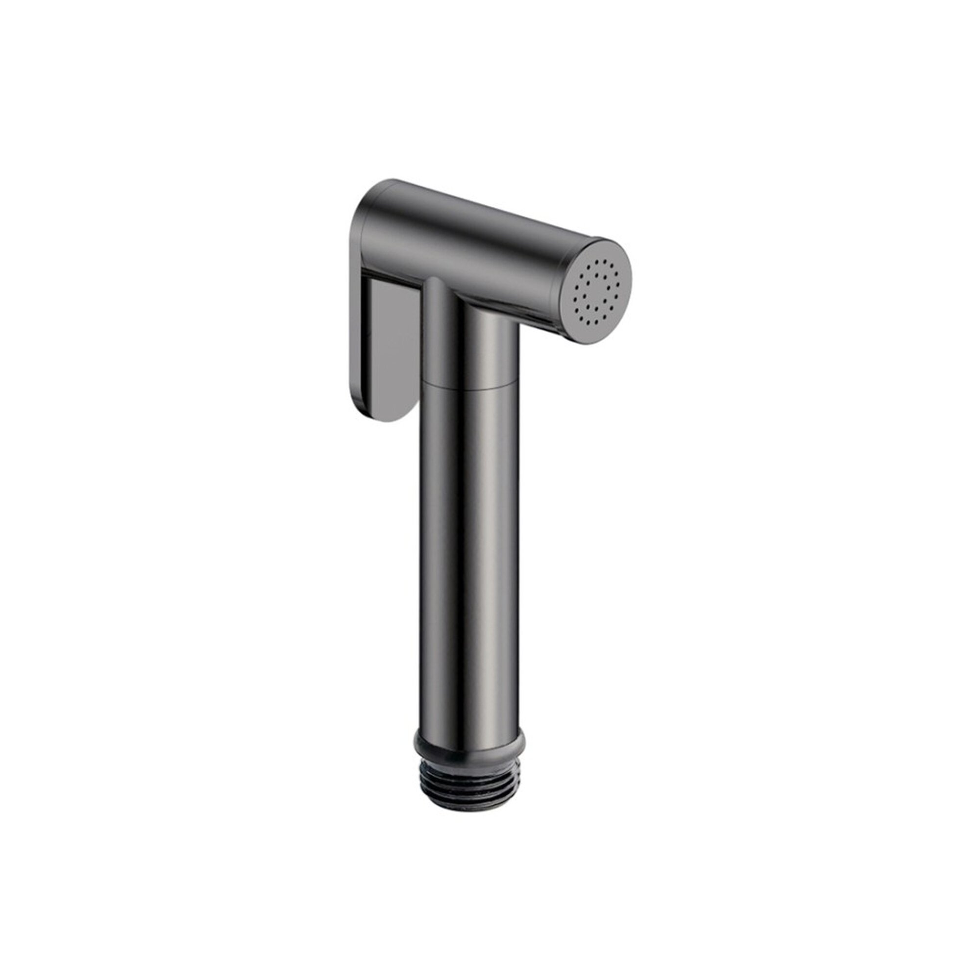 Лейка гигиеническая AQUAme AQM8511GM, латунь, черная, 1 режим, 1/2", 1 шт