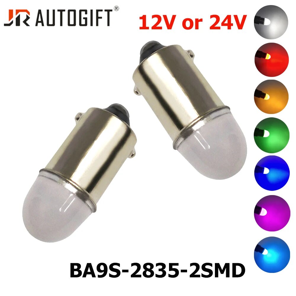 10 шт. Автосветодиоды T4w 2835 SMD, белый свет, 12V