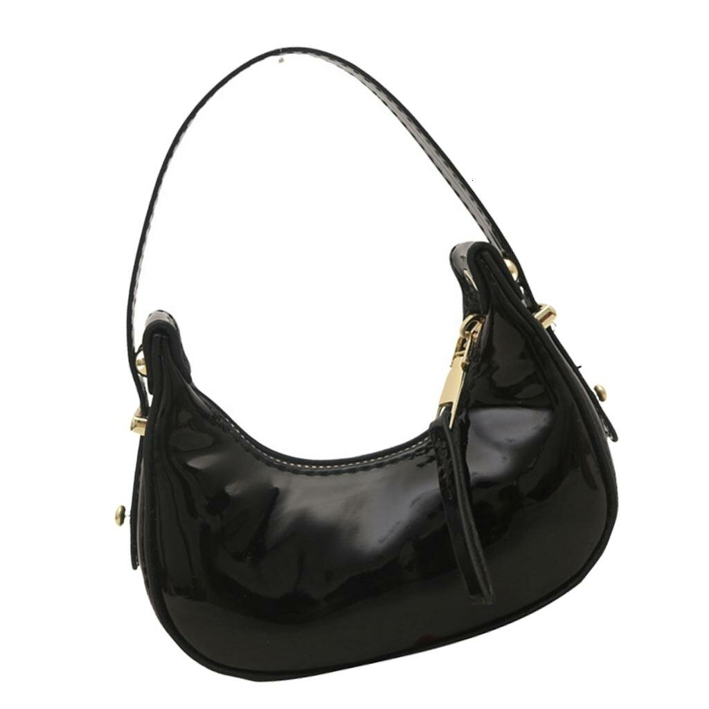 Компактная сумка с верхней ручкой в форме луны, легкая конструкция, карманы с легким доступом, подходит для женщин и девочек