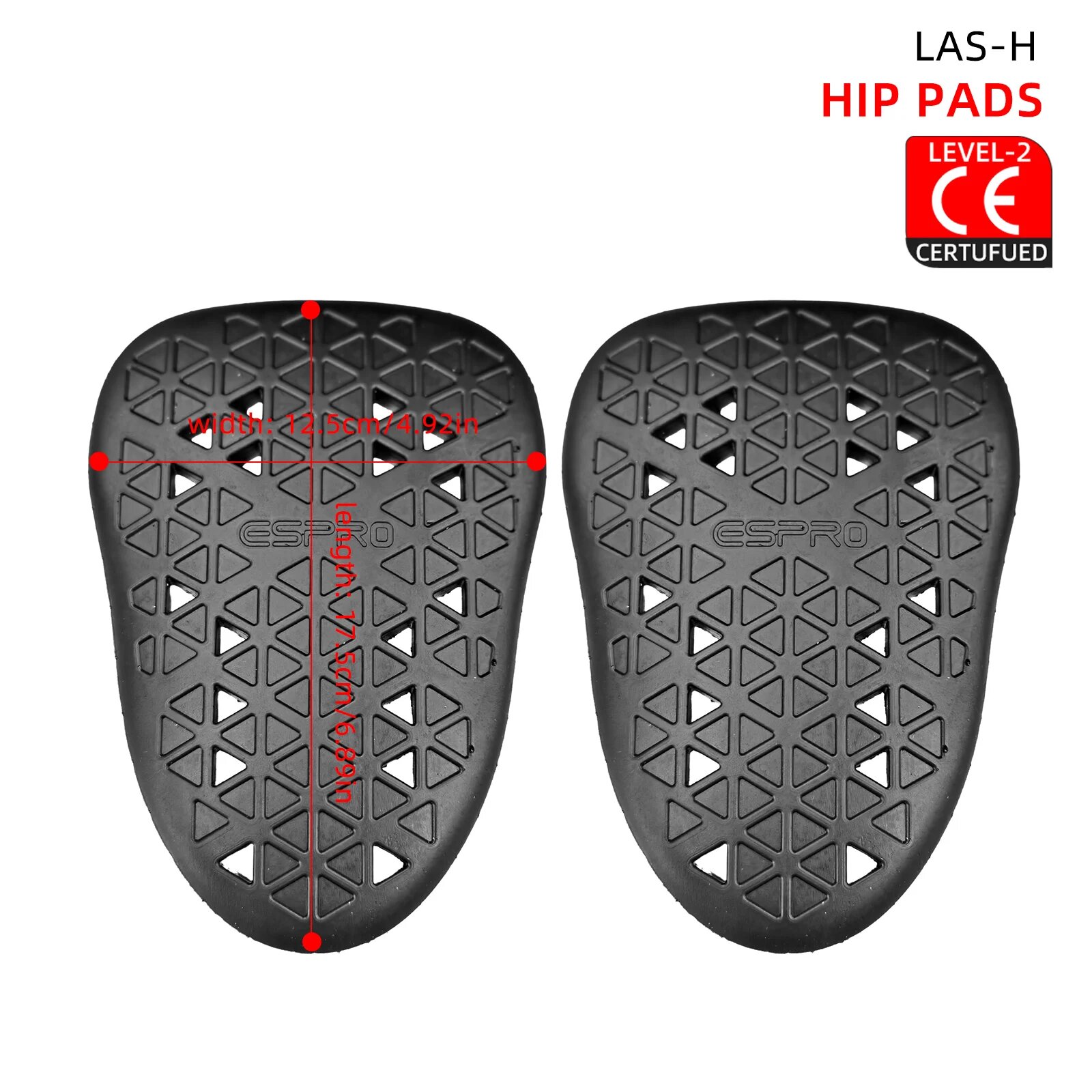 Сертифицированная CE Защита Для Мотоциклистов 2-го Уровня: Вставки Для Защиты Спины, Hip-CE2