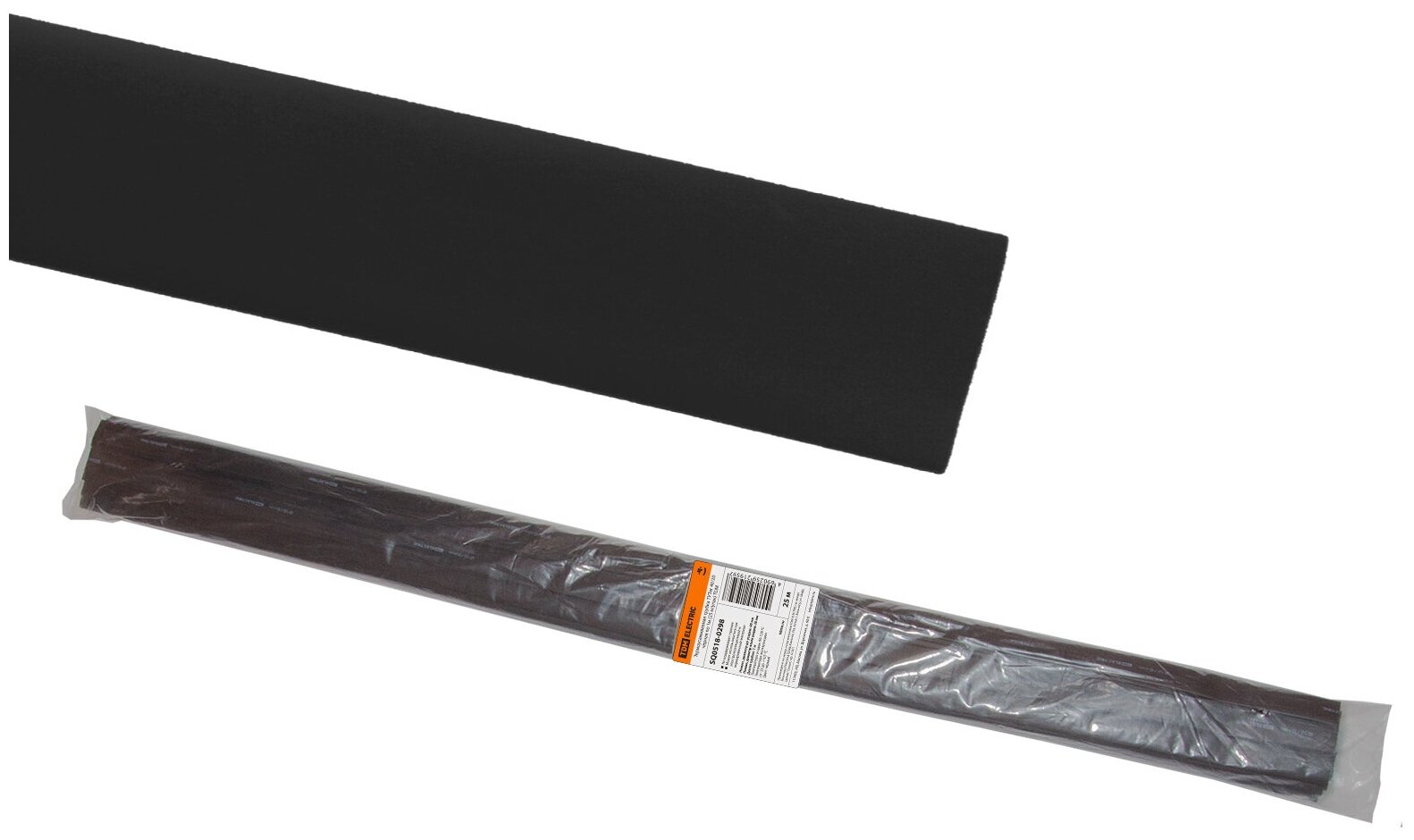 Термоусаживаемая трубка ТУТнг 40/20 черная по 1м (25 м/упак) TDM SQ05180298 (25 м.)