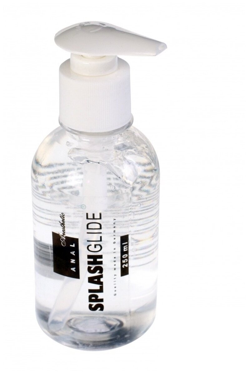 Обезбаливающий анальный лубрикант на водной основе с анестетиком ANAL anesthetic (250 мл), splash-0102