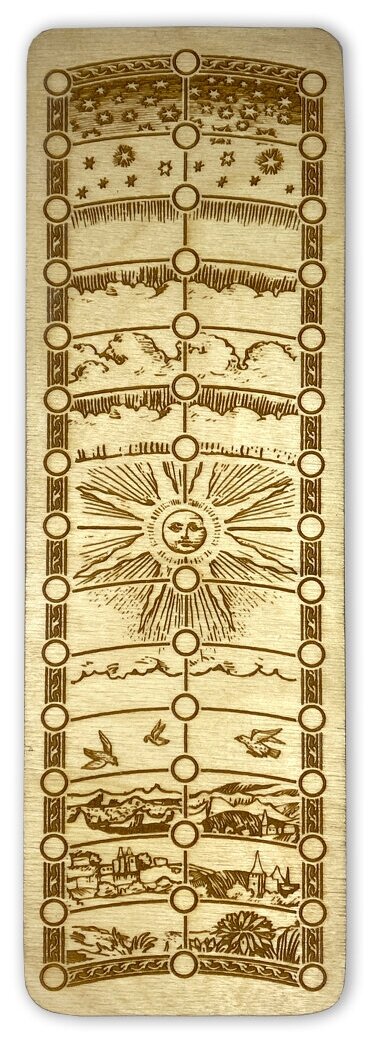 Игра Сахкко - компактный пенал с настольной игрой саамского народа от мастерской "Скрипторий Юлианоса"