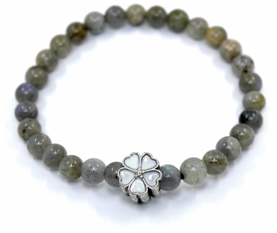 Браслет-нить, лабрадорит