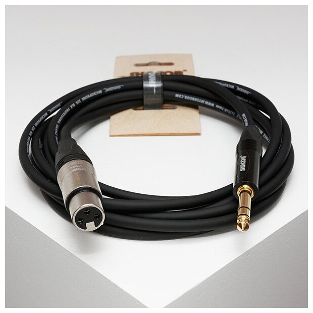 MC226-XFJS-10m Кабель микрофонный, XLRF-6.35мм стерео, 10м, SHNOOR