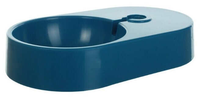 Миска автопоилка для кошек и собак пластмассовая под стандартную бутылку, 500 мл, 27х16х5 см (бутылка в комплект не входит), цвет разный.