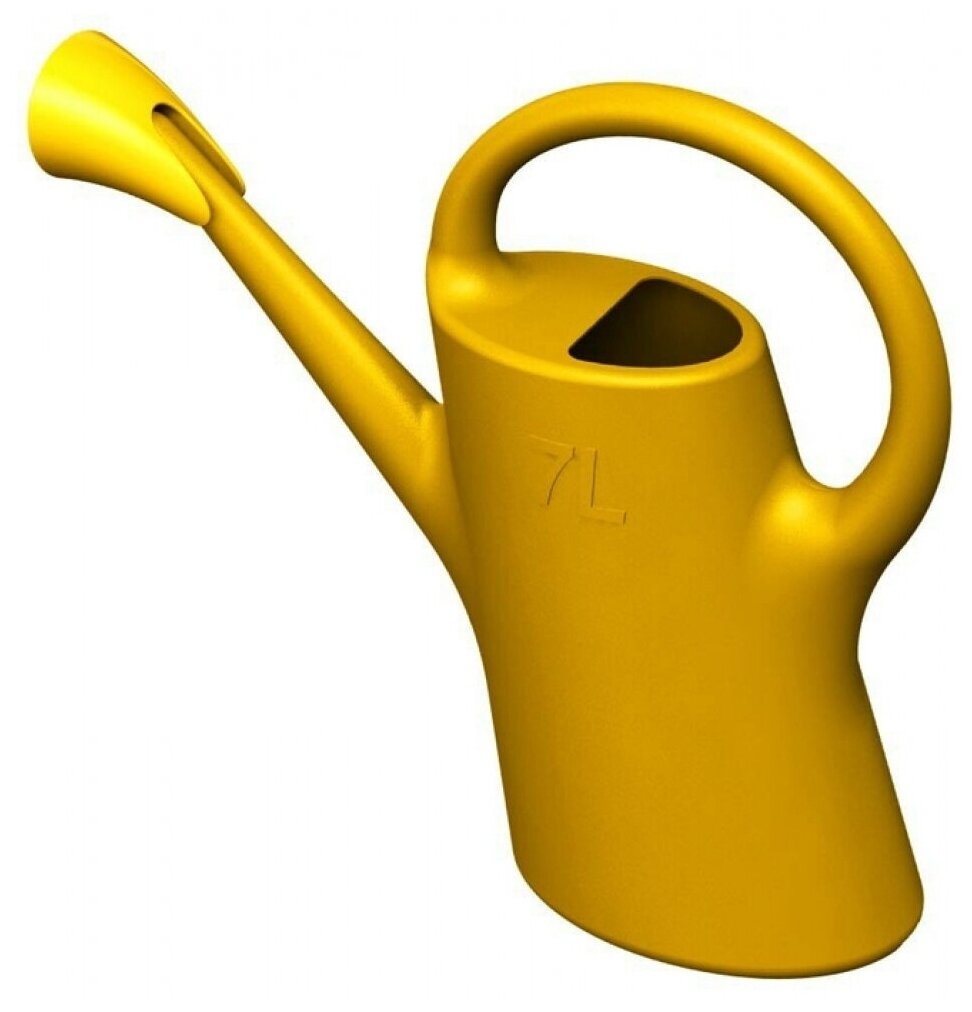 Лейка с рассеивателем Radivas желтая, 7 л G1-1-003, для садоводов