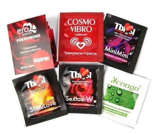 Набор лубрикантов «Для секс-богинь и обольстительниц»