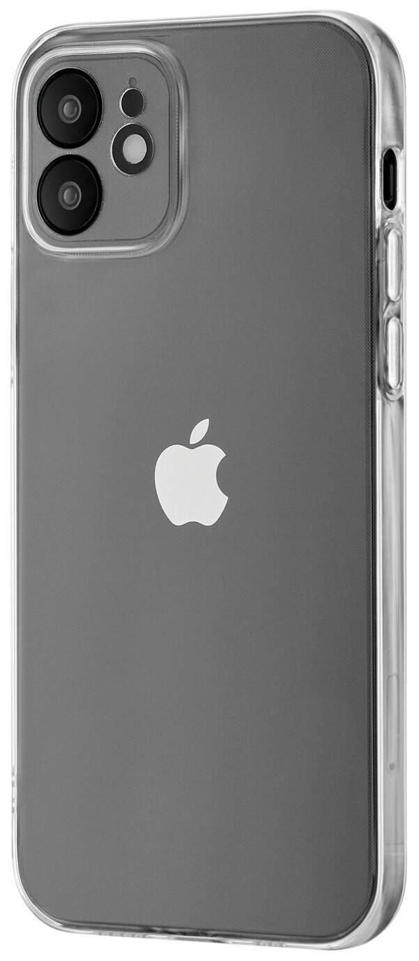 Чехол защитный ROCKET Clear для iPhone 12, TPU, текстурированный