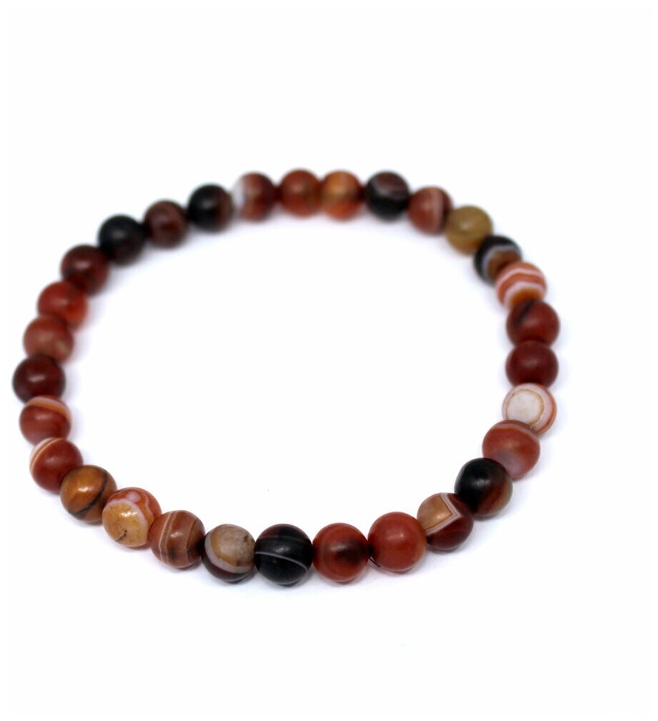 Браслет-нить, агат