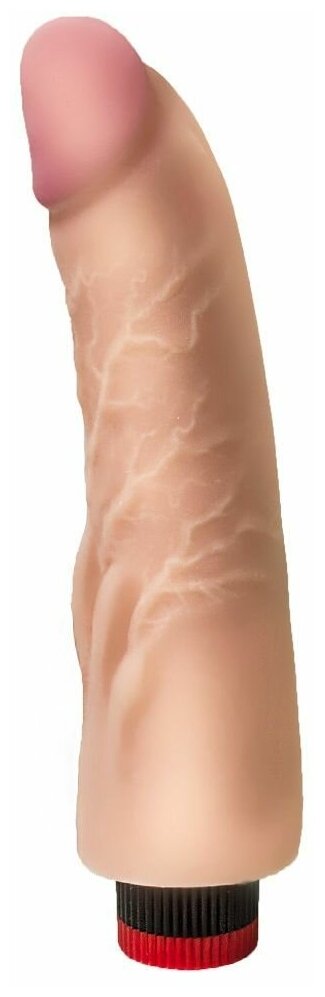 LOVETOY (А-Полимер) Вибратор-реалистик неоскин в ламинате (24.7, Ø 4.6 см)