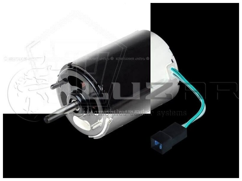 Мотор отопителя камаз без крыльч. 24в luzar(lfh 07196) (196-3730)