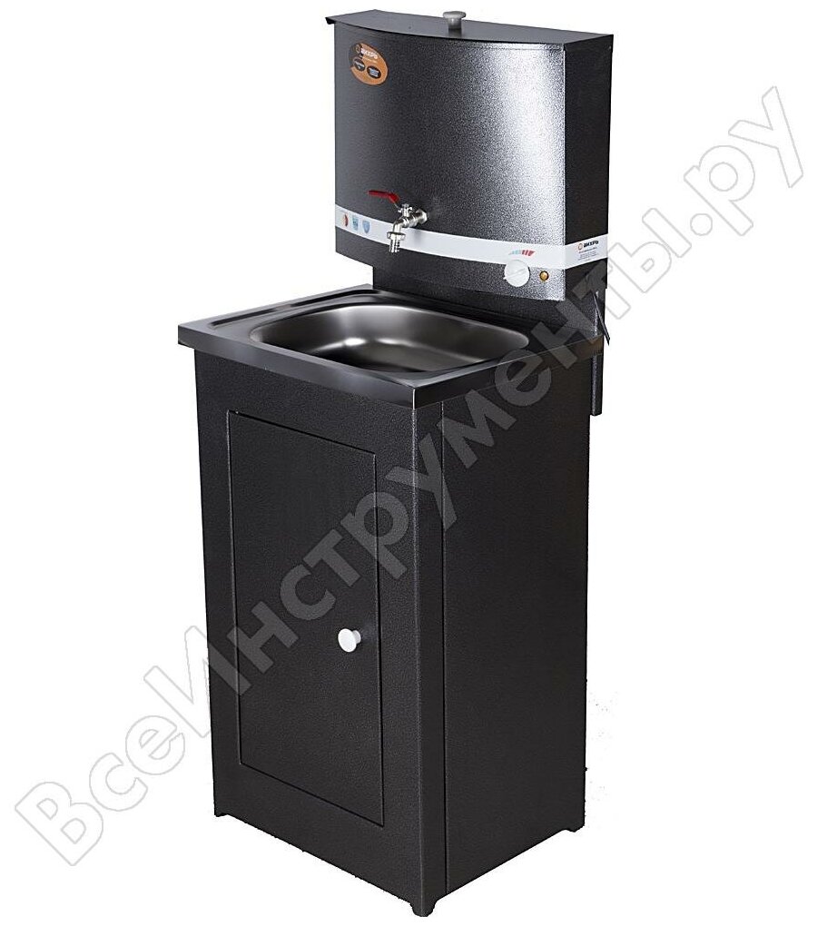 Дачный умывальник с подогревом Вихрь, серебро 74/4/3