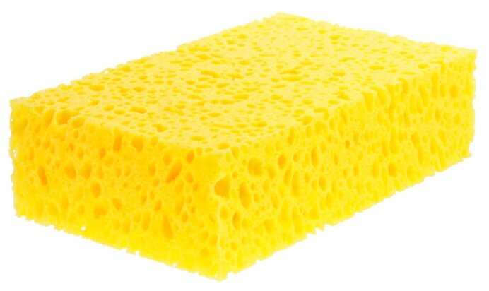 Губка автомобильная для мытья автомобиля Wash Sponge Shine Systems, 20*12*6см SS819