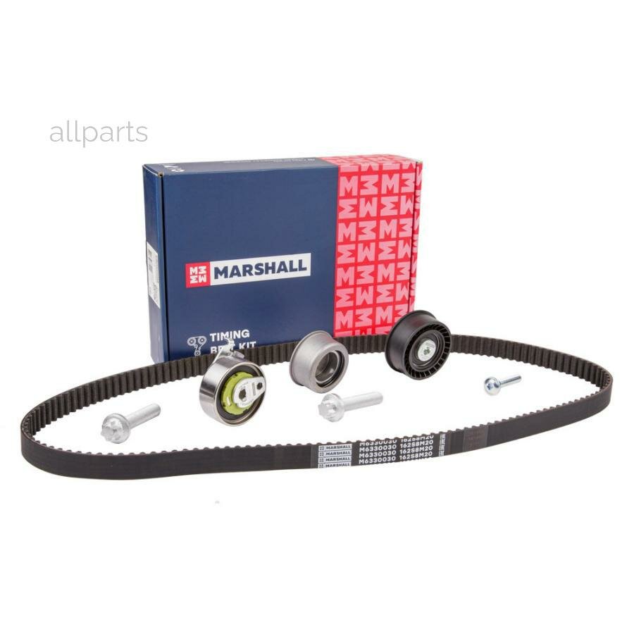 MARSHALL M6330030 Комплект ГРМ Chevrolet Lacetti 05-, Niva 07-, Opel Astra H 04-, Meriva A 03-, Vectra C 02-, Zafira B Chevrolet: Lacetti, Niva, Nubira, Viva, Opel: Astr Marshall M6330030