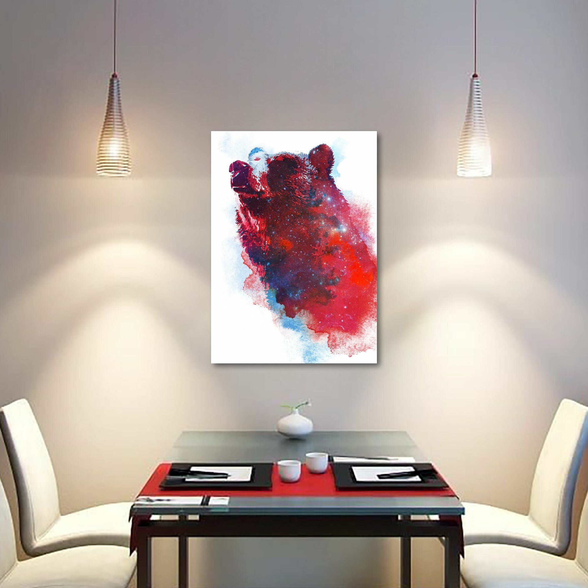 Картина на стену "Медведь" 50х70см 1шт.