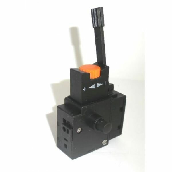 Кнопка выключатель 111 2М/5А Ломов с флажком колесиком регулировки оборотов дрели