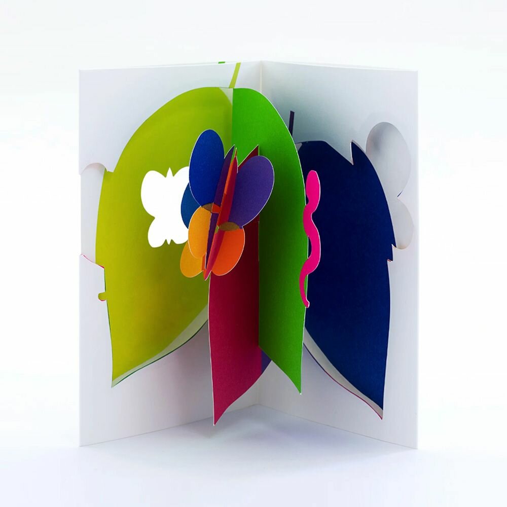 Butterflies Pop-Up Открытка 12.5 x 16.5 см