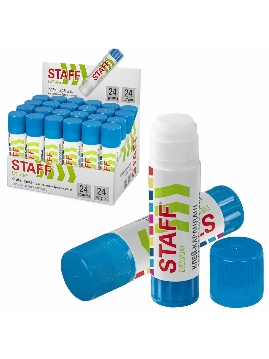 Клей-карандаш Everyday 24 г 6 шт.