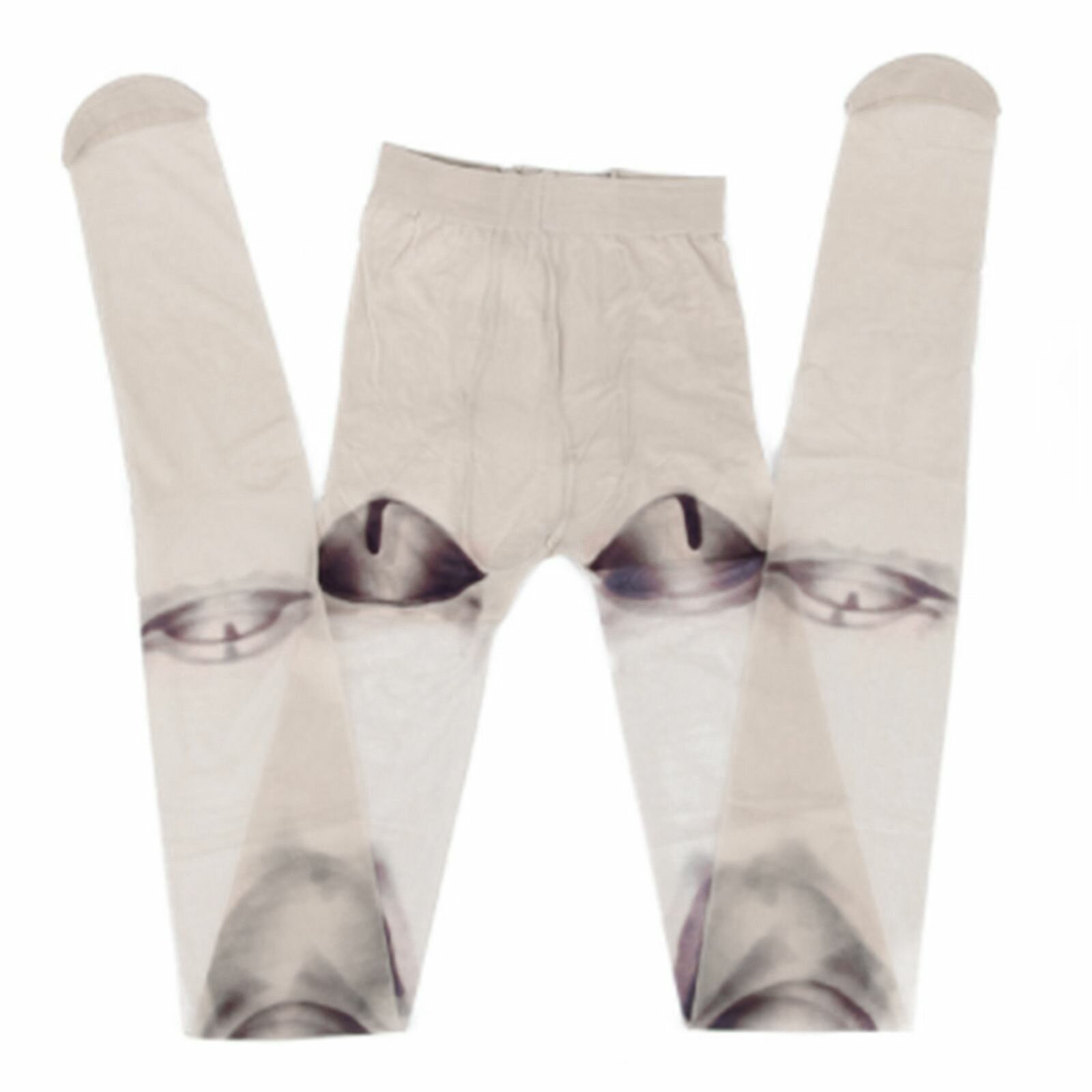 Чулки с татуировками в японском стиле Харадзюку-Телесный цвет 20D