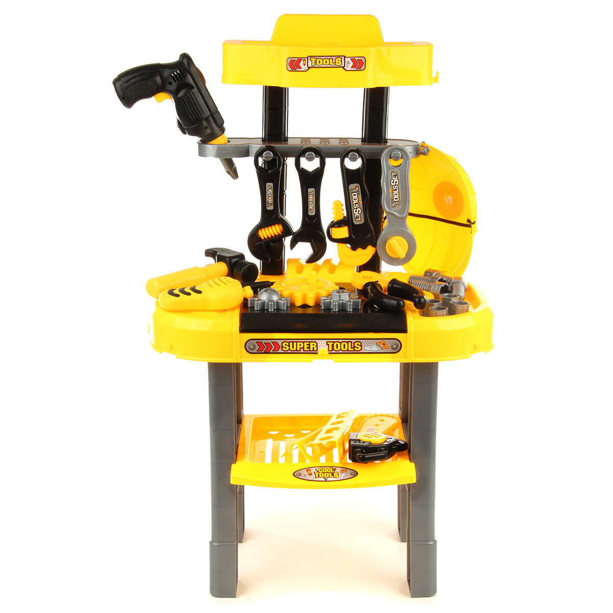 Детский набор строительных инструментов со стойкой Юный мастер, 43*8*57см 200281463, 139-2А/ZY814855