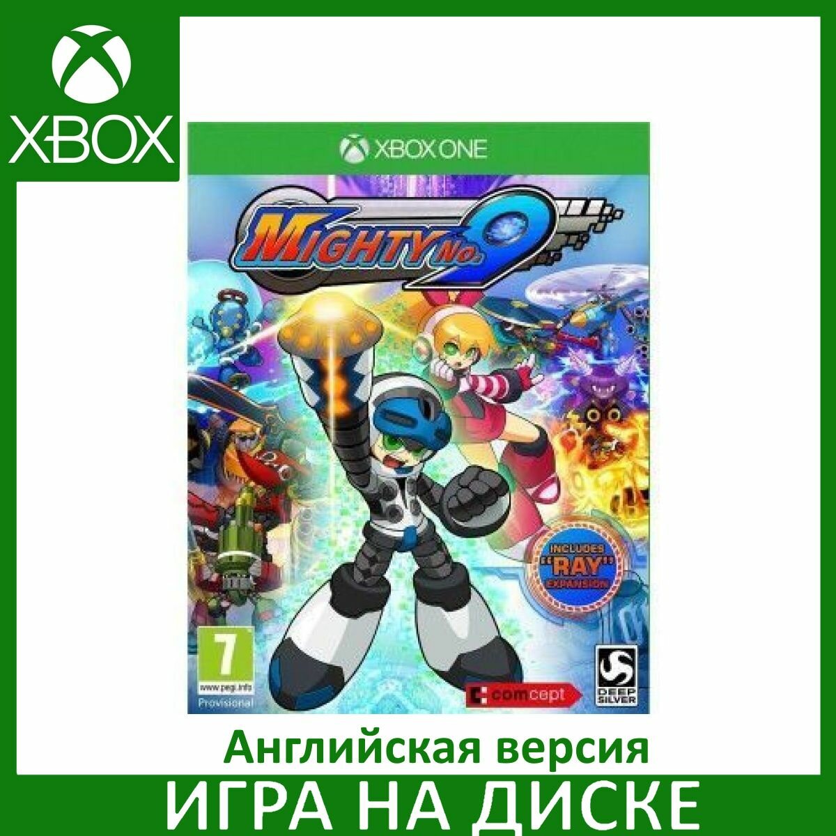 Игра Mighty No. 9 Xbox One Диск на Xbox One Английская версия