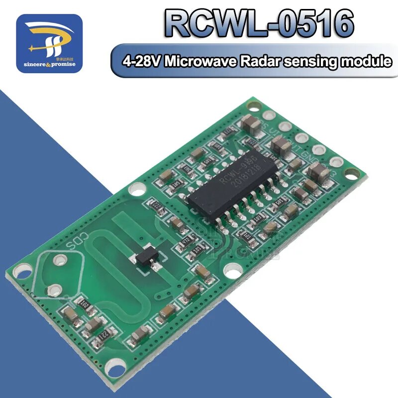 Микроволновой датчик движения RCWL-0516 sincere&promise