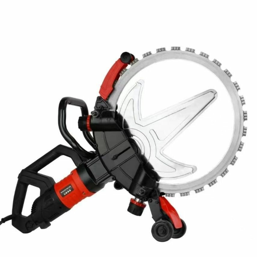 Бетонорез кольцевой KAPACHI BHJ500, электрическая бесщеточная пила по бетону 500мм, кольцерез 500мм, 6000Вт