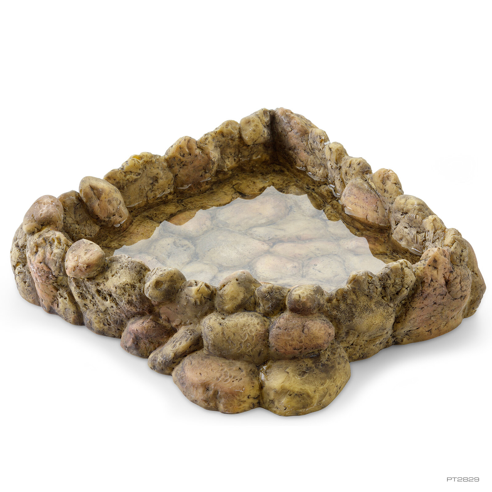 Поилка-кормушка для террариума ExoTerra Corner Water Dish X-Large, 25×24×6,5 см