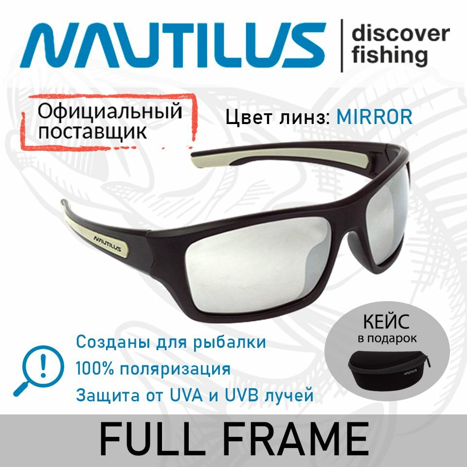 Очки поляризационные Nautilus A27 линзы ТАС REVO зеркальные