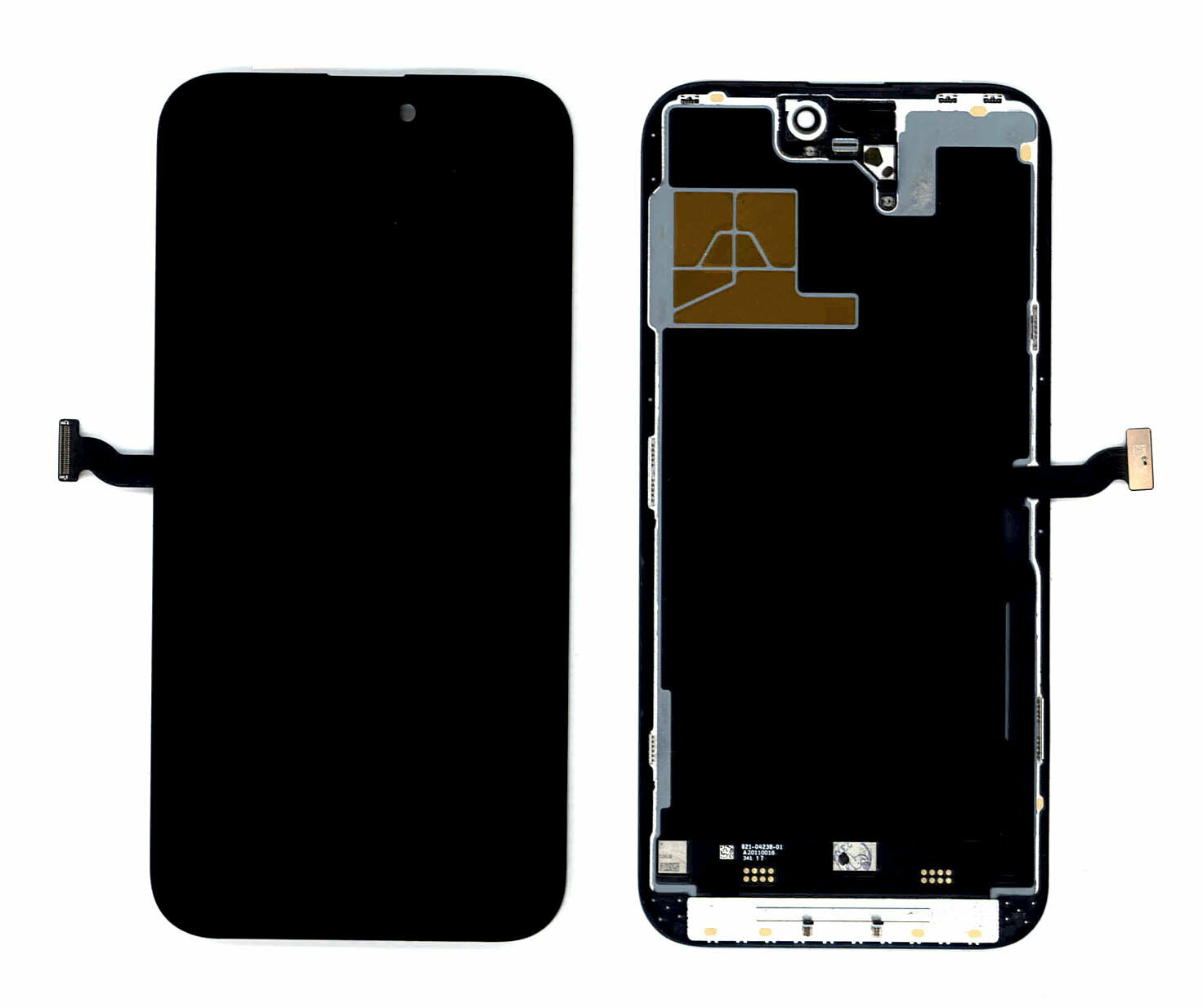 Дисплей (модуль) для Apple iPhone 14 Pro Max в сборе с тачскрином Fog черный — фото 1