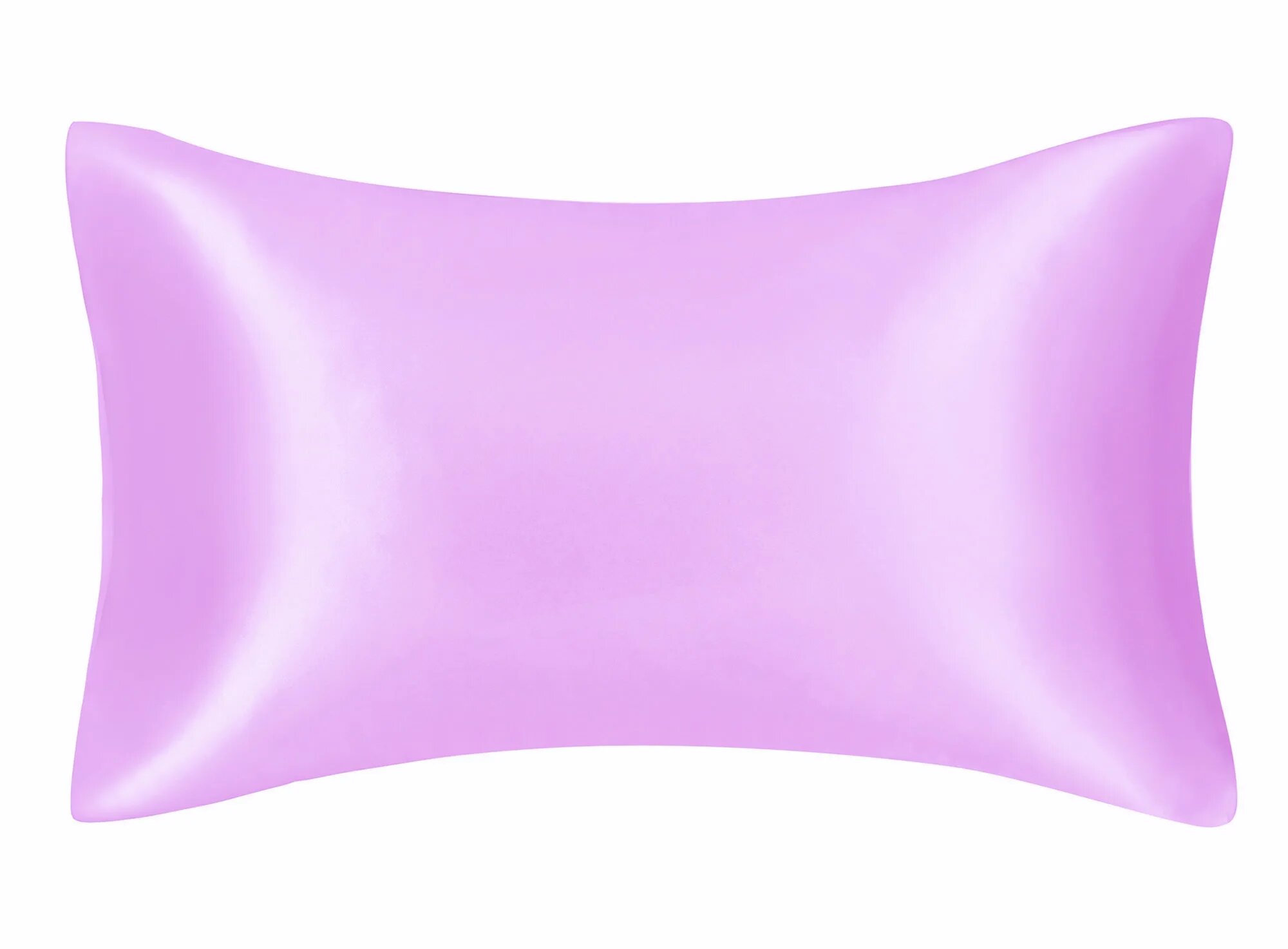 Шелковая наволочка 100% шелк шоколадный Сиреневый, USQueen 50x75cm, Lavendar