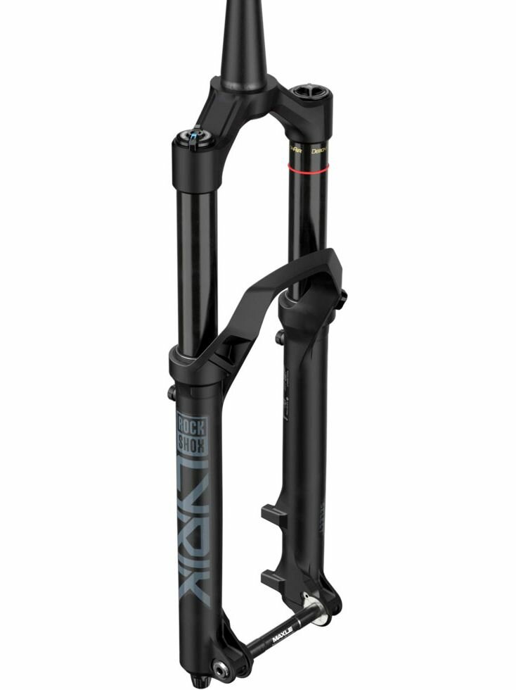 Амортизационная вилка воздушная ROCK SHOX AM FS LYRK SEL RC 29 SB 140 BLK 44 D1, диаметр колеса 29", ход 140 мм