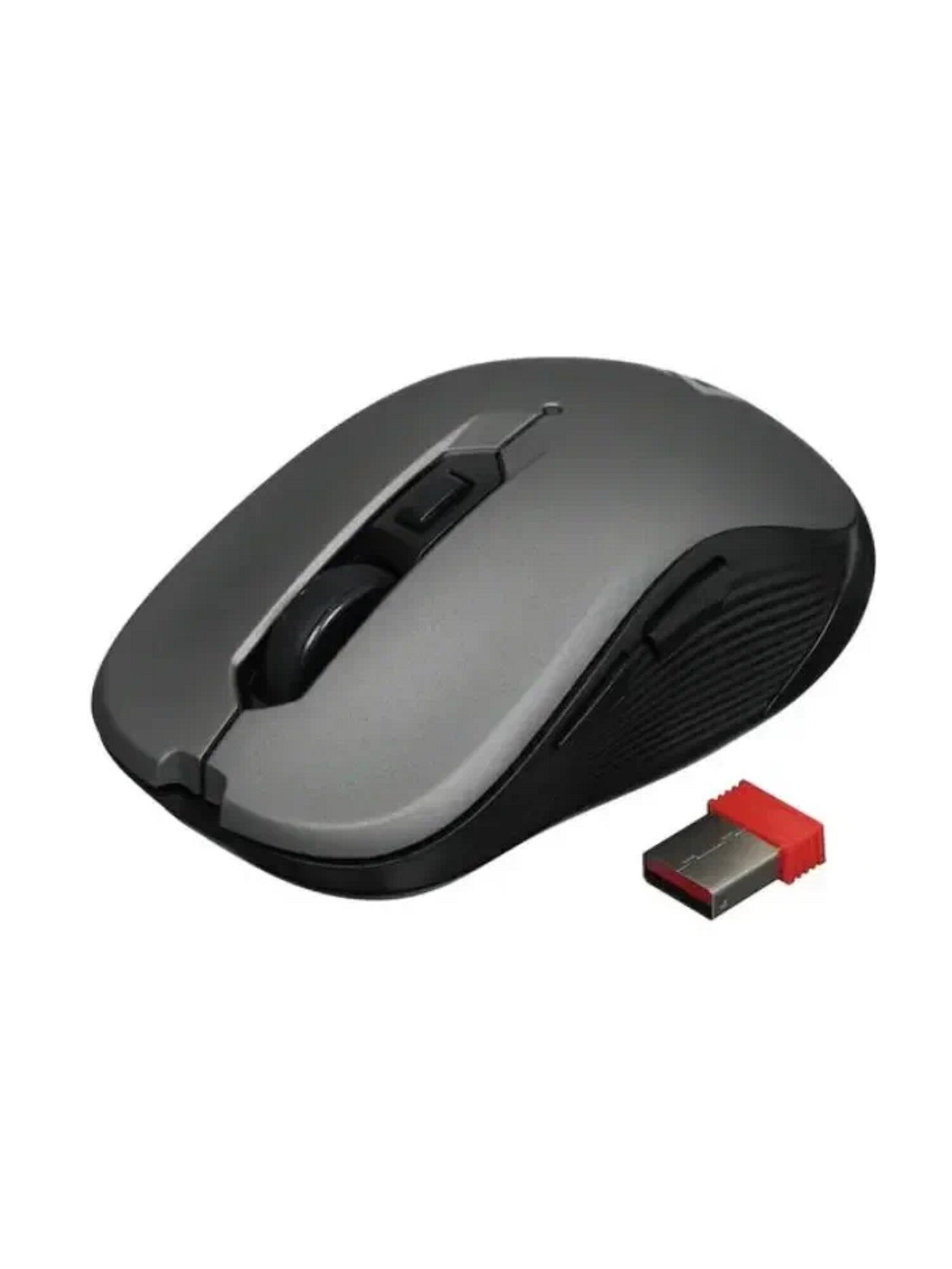 Мышь компьютерная Defender Gassa MM-105 Grey беспроводная 6 кн.