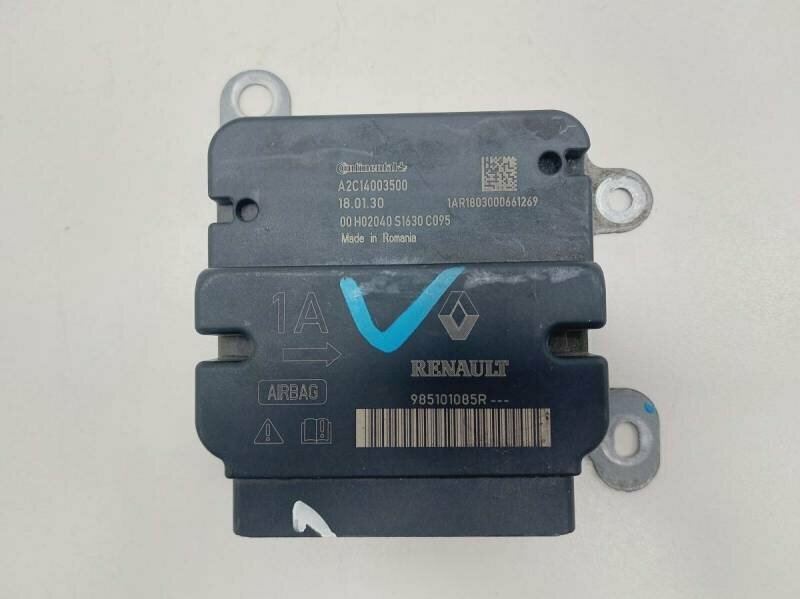 Блок управления AIR BAG Renault Logan 2 2014 кат.номер: 985101085R
