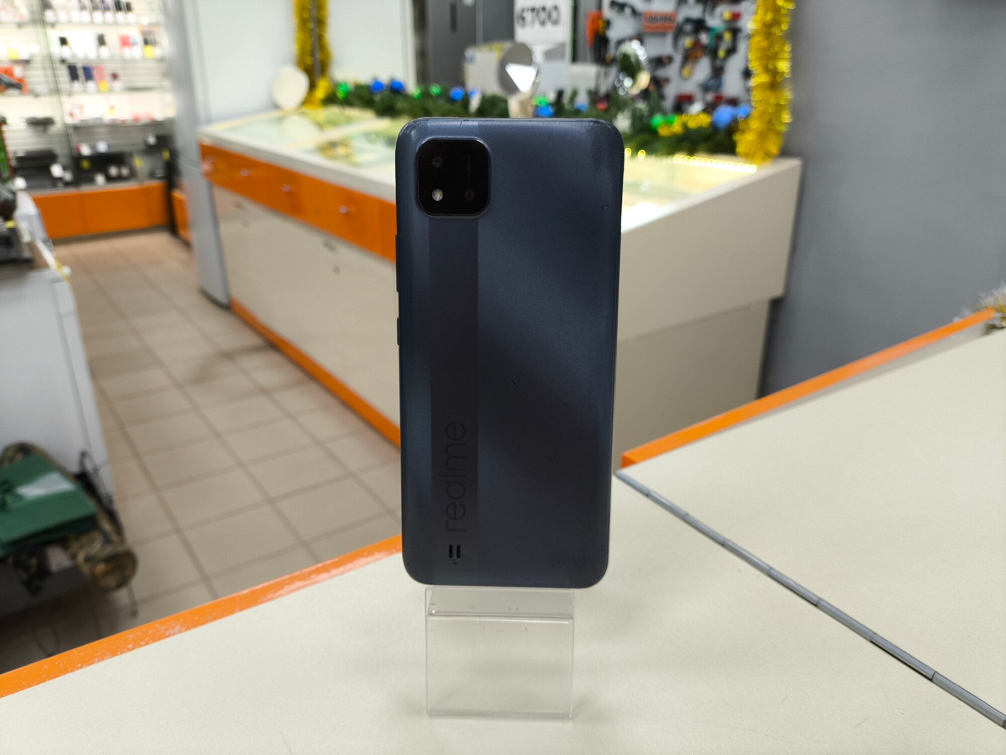 Смартфон realme C11 2021 2/32 ГБ , Dual nano SIM, серая сталь Б\У уценка