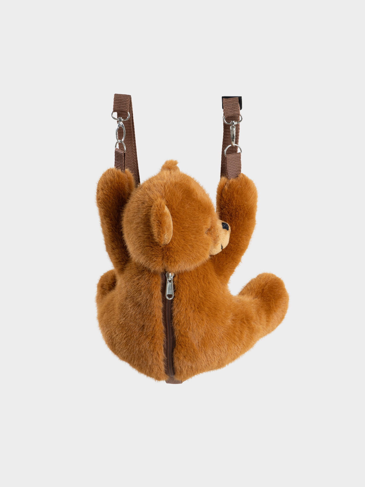 Рюкзак, 30х20 см, детский, полиэстер, коричневый, Спящий медведь, Bear