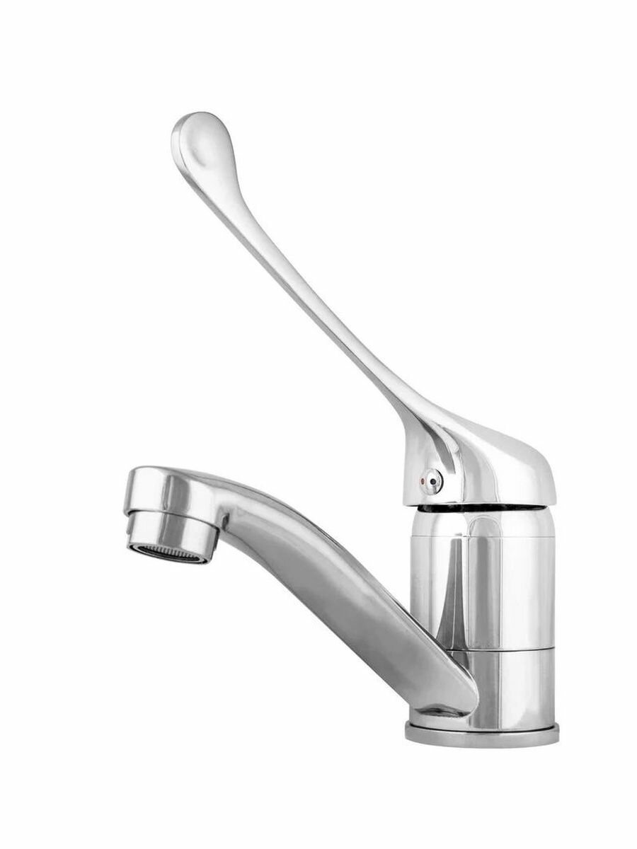 Смеситель клип 815 локтевой, излив 150мм, кер. картридж 40мм б/подводки