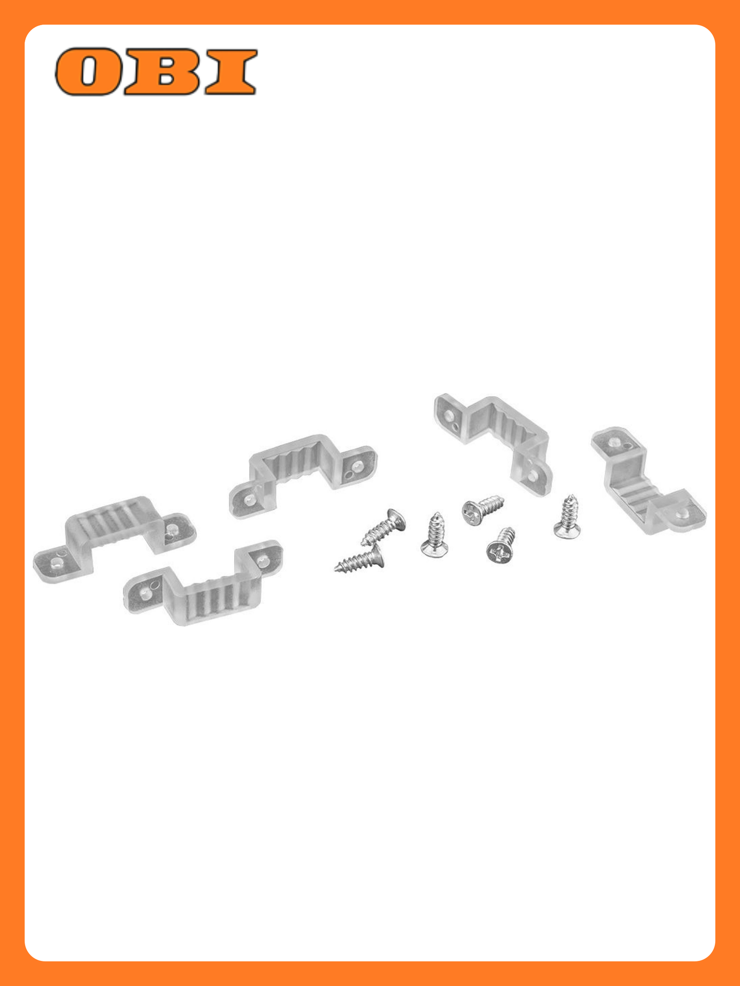 Монтажная скоба для светодиодной ленты Navigator 47x61x16 мм