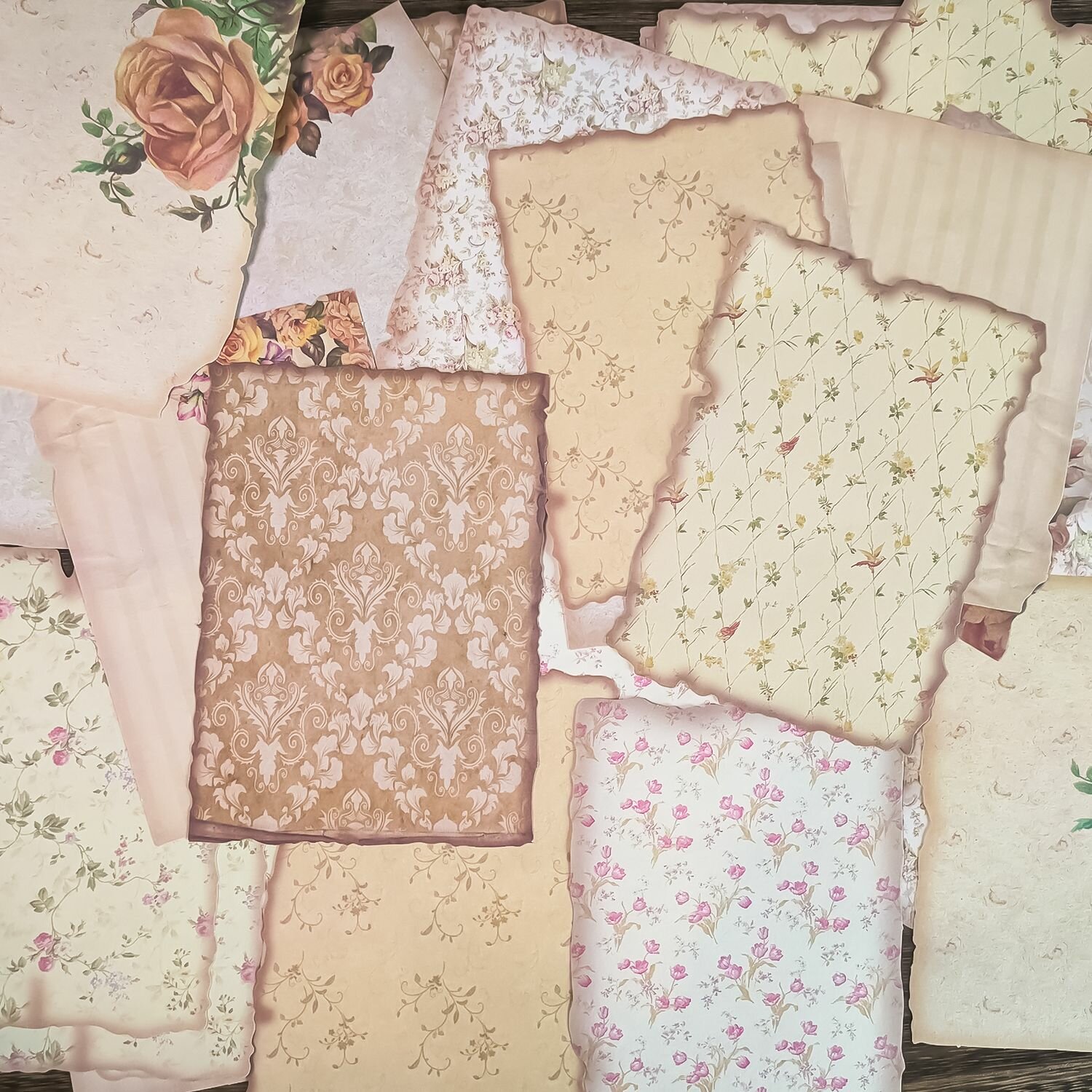 Бумага для скрапбукинга, Mr.paper, 30 листов/уп, винтажный стиль, цветная светлая бумага, можно использовать для украшения подарков, культурных стен