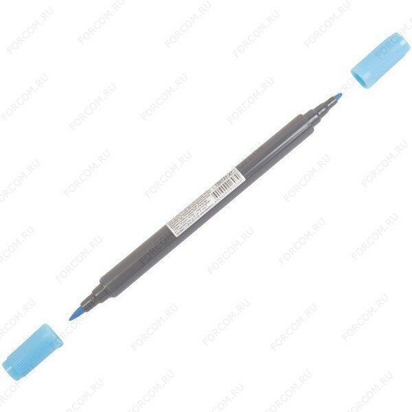 Маркер акварельный Сонет Аквамаркер двусторонний, цвет 027 циан (Сонет 150121-27)