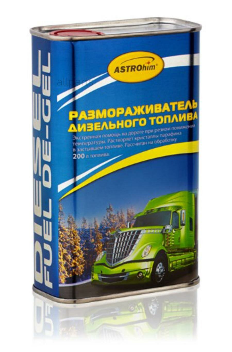 ASTROHIM AC193 Размораживатель дизельного топлива, жестяная канистра 1 л ASTROhim AC193 ASTROhim AC193