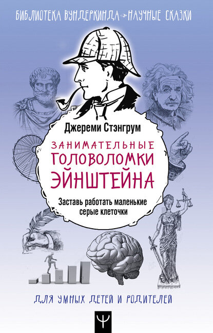Занимательные головоломки Эйнштейна. Заставь работать маленькие серые клеточки [Цифровая книга]