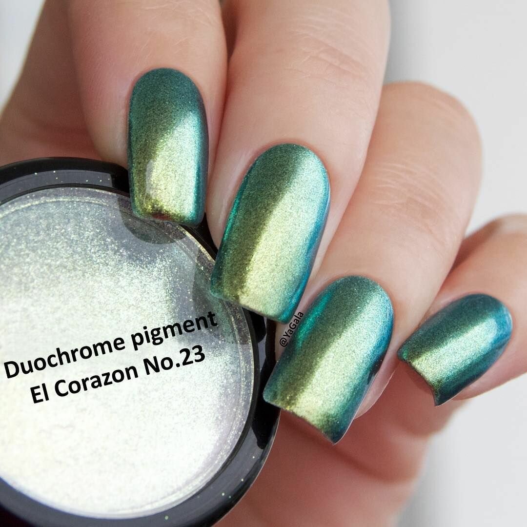 El Corazon Перламутры для дизайна ногтей или для втирки (шиммеры) №p-23, 2 г