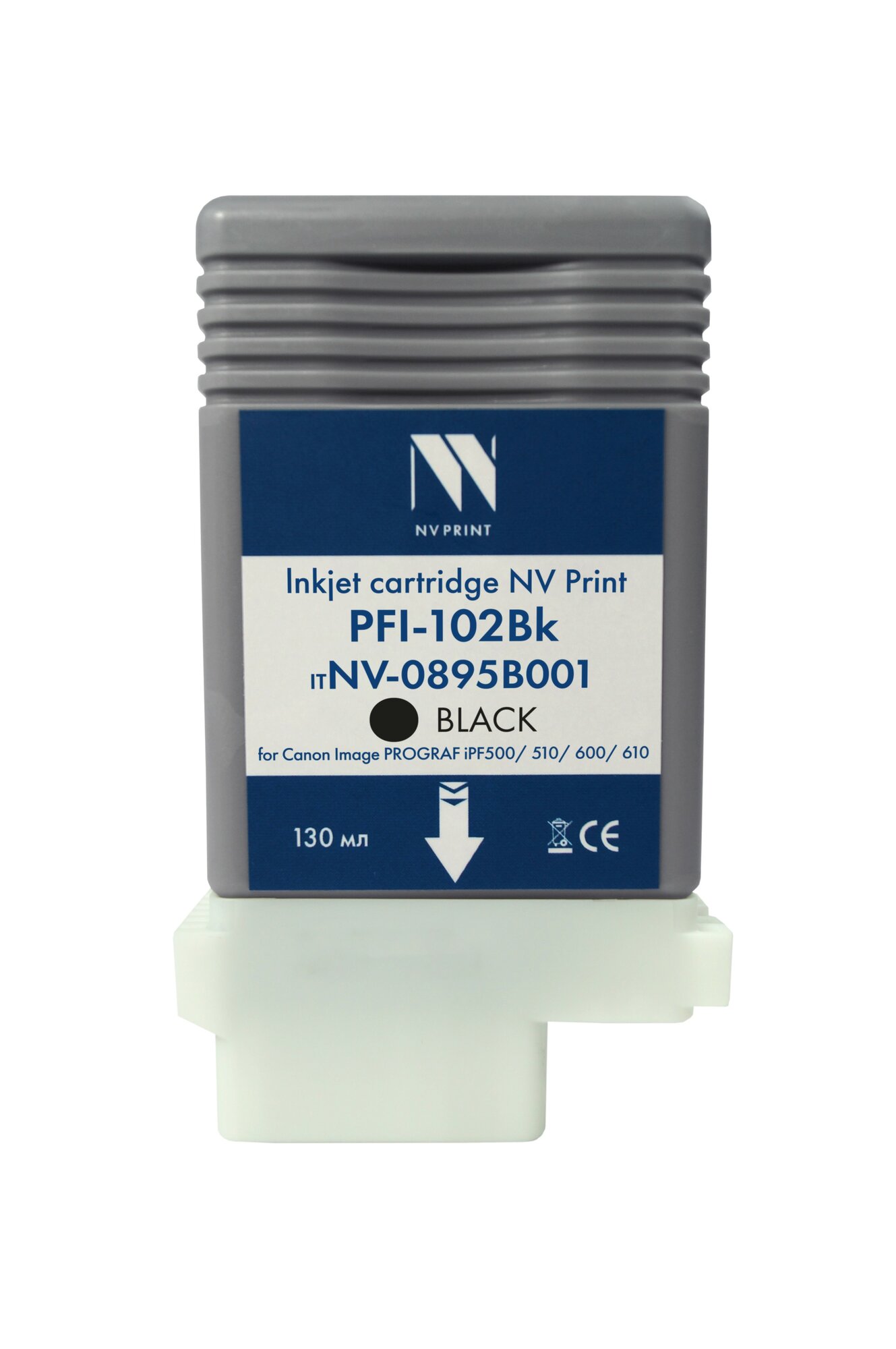 Струйный картридж NV Print PFI-102Bk Black для Canon