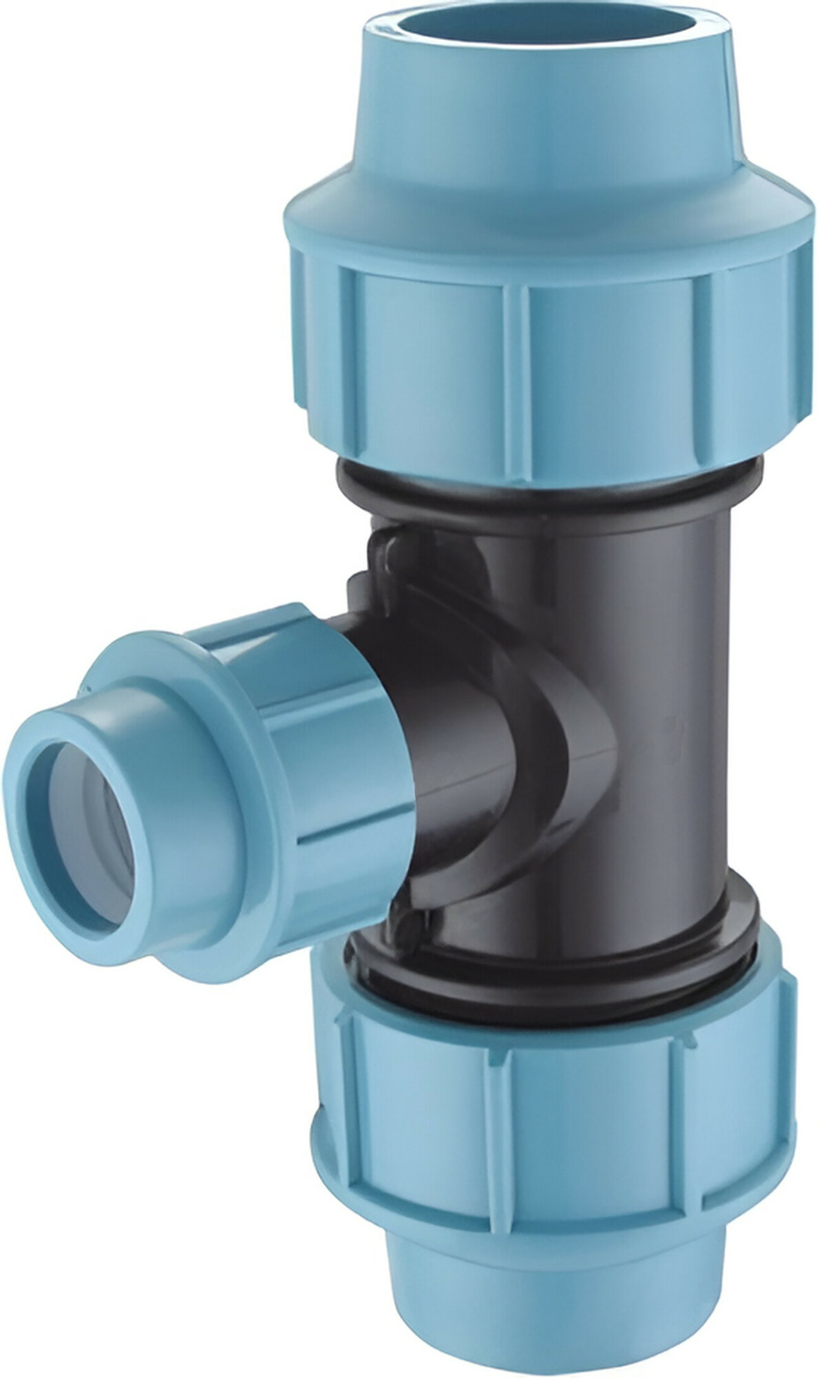 Тройник ПНД компрессионный 50х40х50 переходной AV ENGINEERING (AVE110504050)