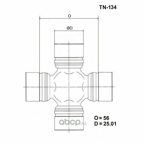 Крестовина карданного вала TOYO Toyo TN134