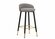 Барный стул Woodville Полубарный стул Kardial gray / black - комплект из 2 шт