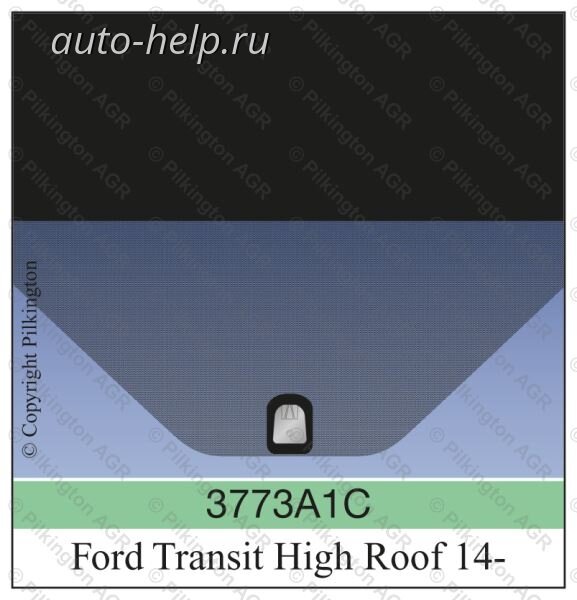 FYG FORD Лобовое VIN Молдинг solar с пятаком